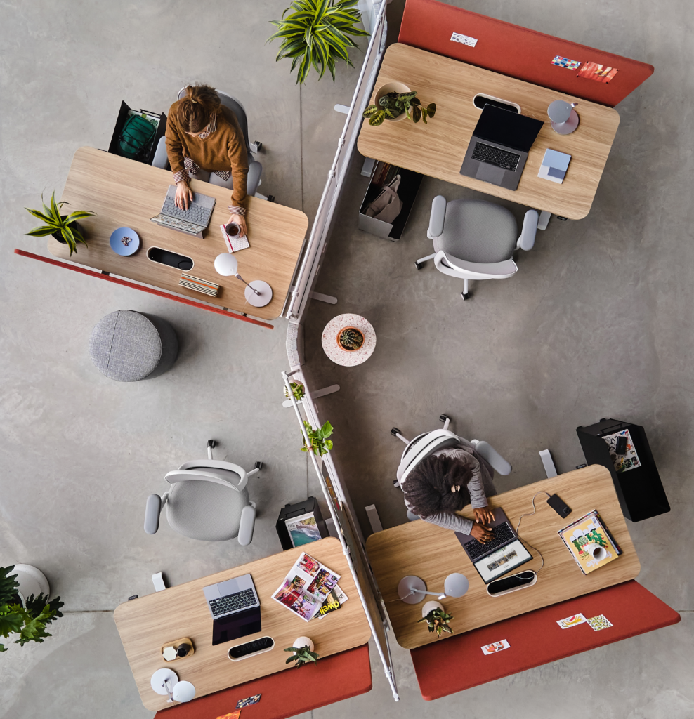 MASHstudios | Mural for AllSteel | MASHstudios